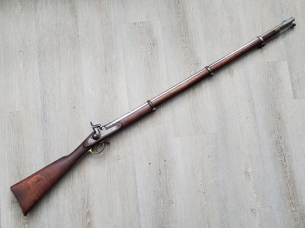 TOWER ENFIELD P53 RIFLE MUSKET WITH 1862 DATE – 1st Alabama Cavalry