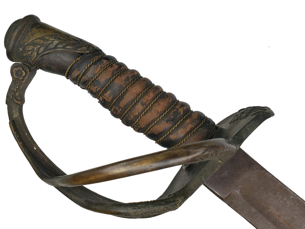 THOMAS GRISWOLD & CO. NEW ORLEANS CONFEDERATE CAVALRY OFFICERS SWORD ...
