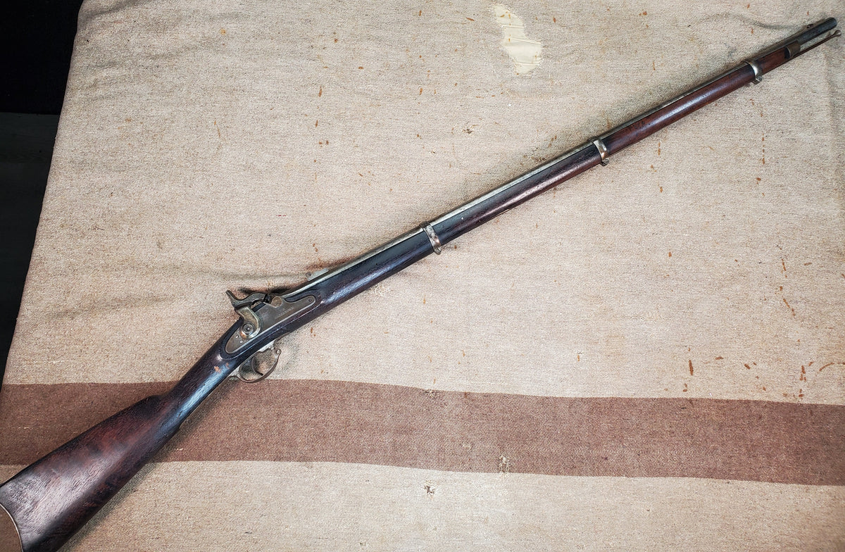 WATERTOWN M1863 CONTRACT RIFLE 1863 DATE – 1st Alabama Cavalry