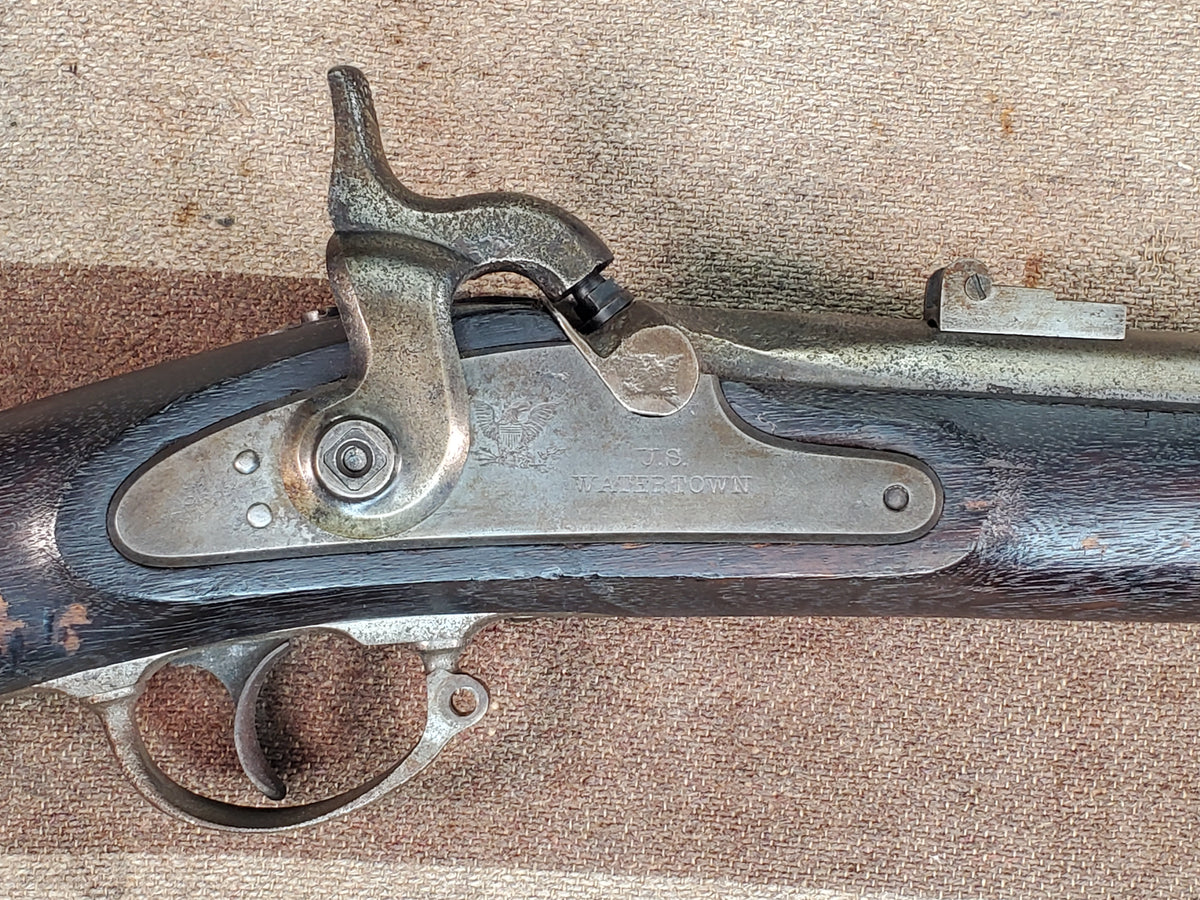 WATERTOWN M1863 CONTRACT RIFLE 1863 DATE – 1st Alabama Cavalry