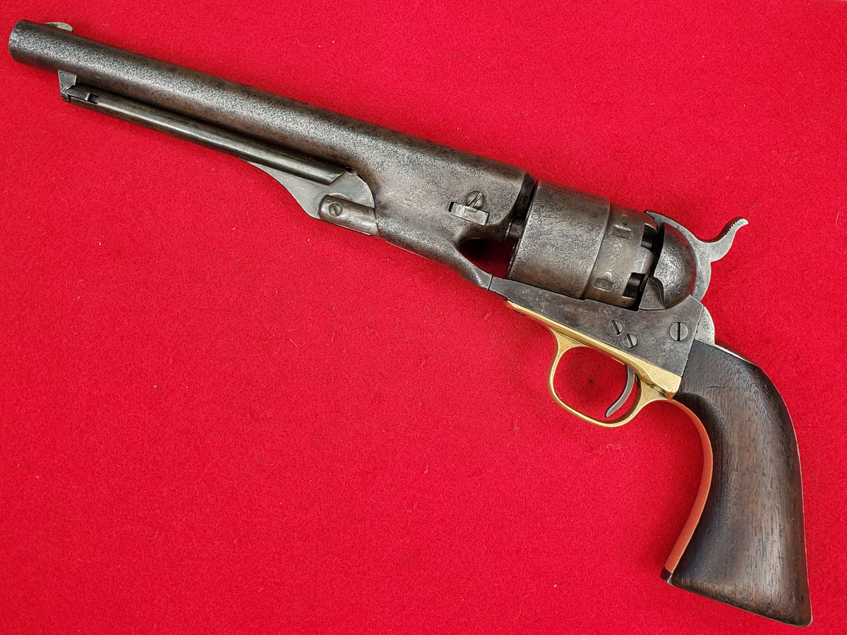 COLT M1860 ARMY REVOLVER SN#76153 (1862) – 1st Alabama Cavalry
