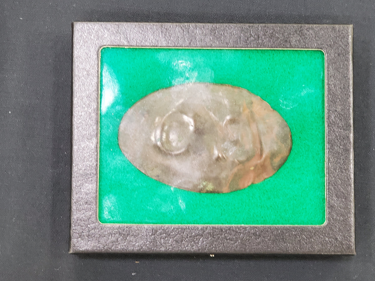 EXCAVATED OVAL CONFEDERATE "EGG-SHAPED" CS BUCKLE – 1st Alabama Cavalry