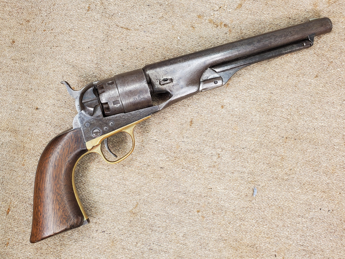 COLT M1860 4-SCREW ARMY REVOLVER 1861 PRODUCTION DATE – 1st Alabama Cavalry