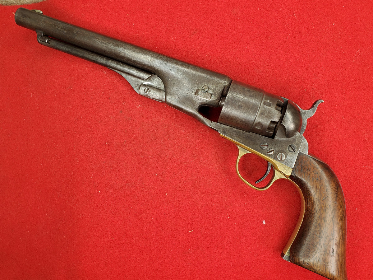 COLT M1860 4-SCREW ARMY REVOLVER 1861 PRODUCTION DATE – 1st Alabama Cavalry