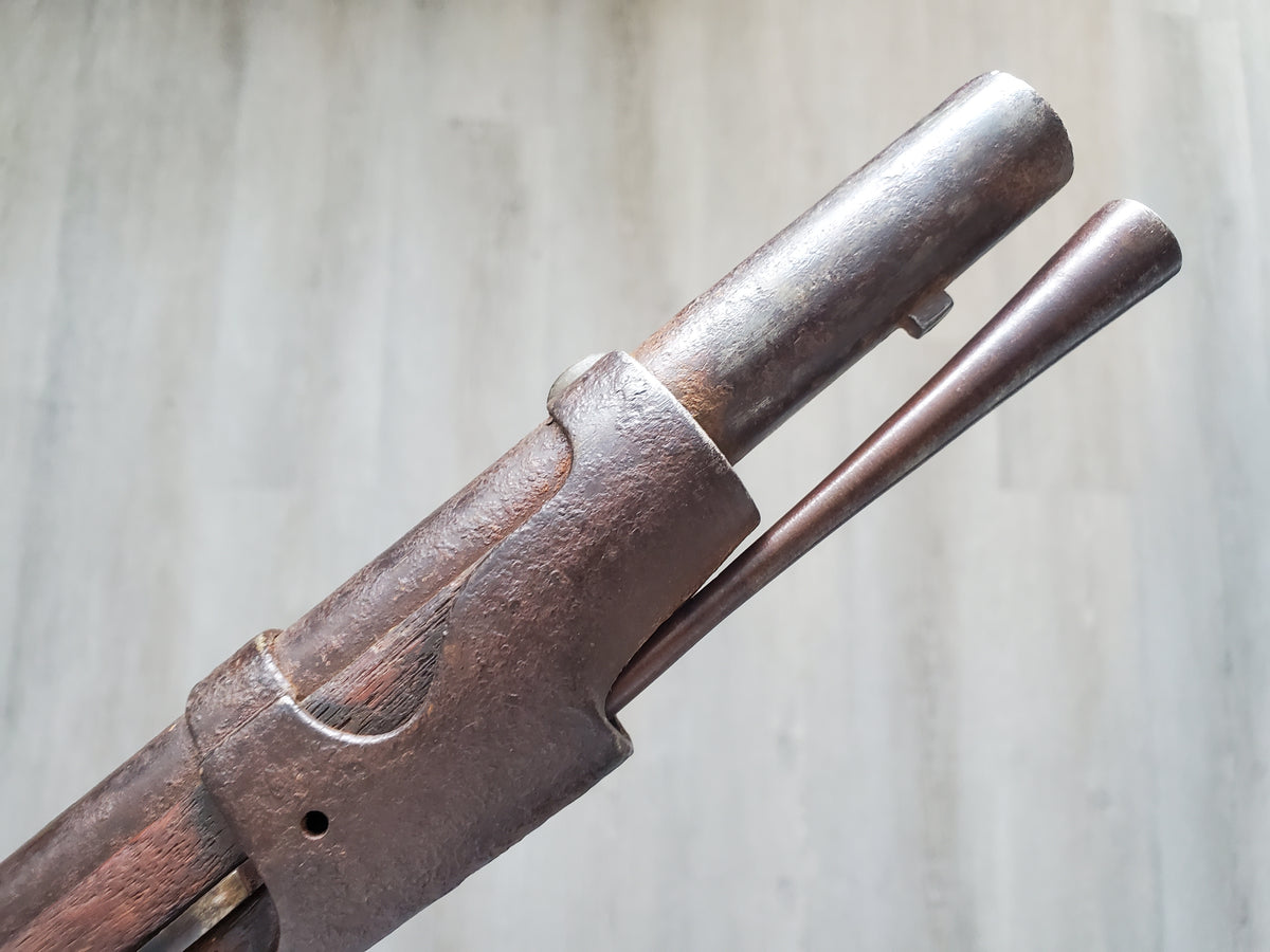 SPRINGFIELD M1842 MUSKET WITH 1848 PRODUCTION DATE – 1st Alabama Cavalry