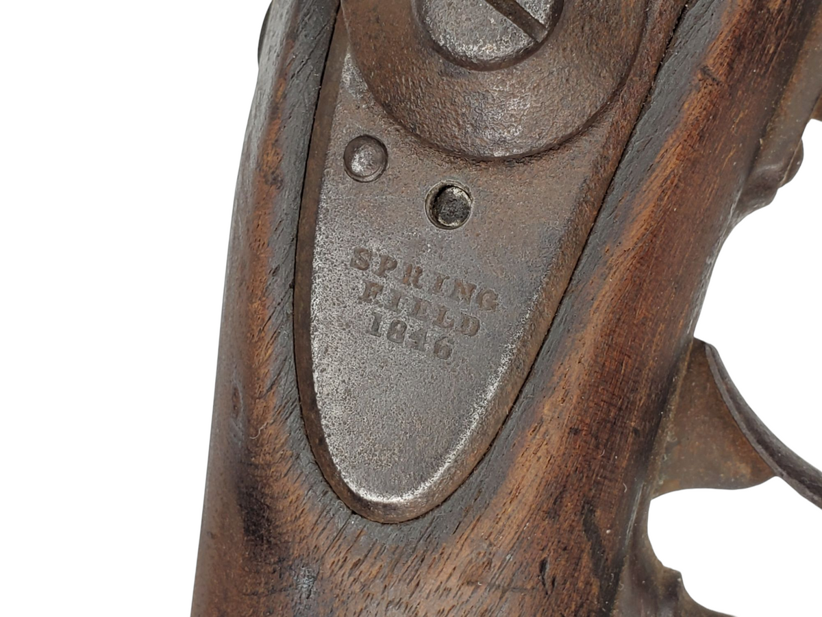SPRINGFIELD M1842 MUSKET CUT DOWN TO CARBINE LENGTH 1846 – 1st Alabama ...