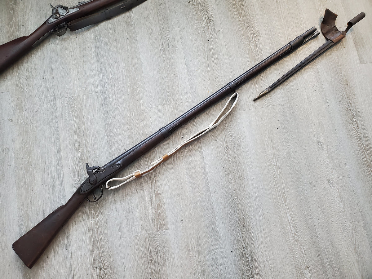 VIRGINIA MANUFACTORY PERCUSSION MUSKET WITH 1818 DATE. – 1st Alabama ...