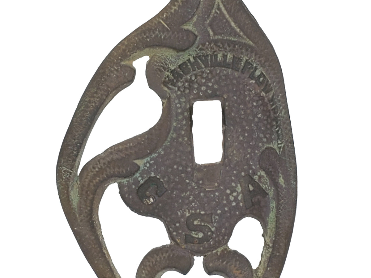 NASHVILLE PLOW WORKS CAVALRY OFFICERS SWORD EXCAVATED HAND GUARD – 1st ...