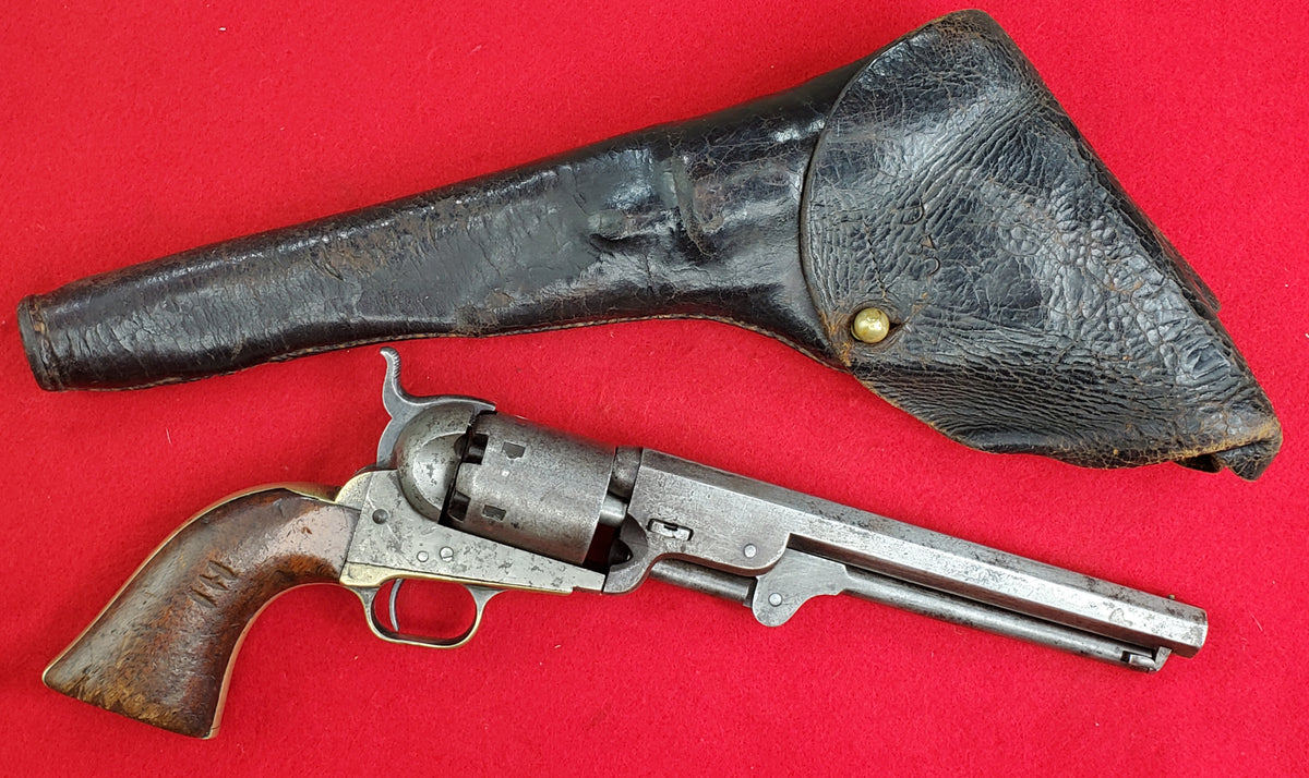 COLT M1851 NAVY REVOLVER SN# 48424 (1856) – 1st Alabama Cavalry